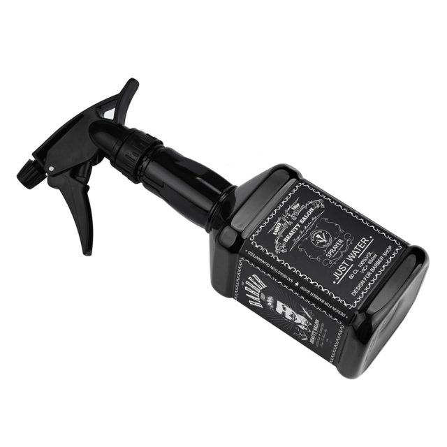 Black Barber Bottle Sprayer | BARBER JUNGLE