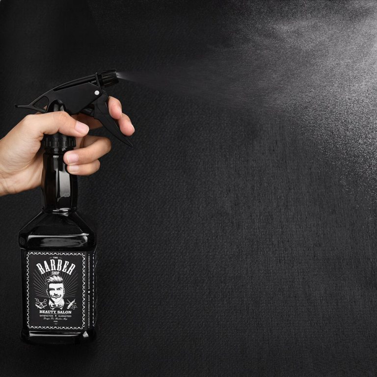 Black Barber Bottle Sprayer | BARBER JUNGLE