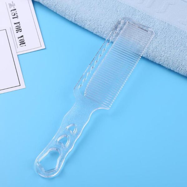 Transparent Flat Comb | BARBER JUNGLE