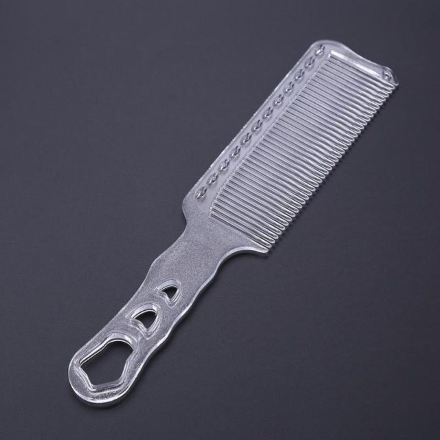 Transparent Flat Comb | BARBER JUNGLE