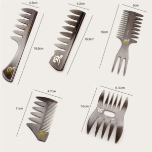 Wide Teeth Comb Set | BARBER JUNGLE