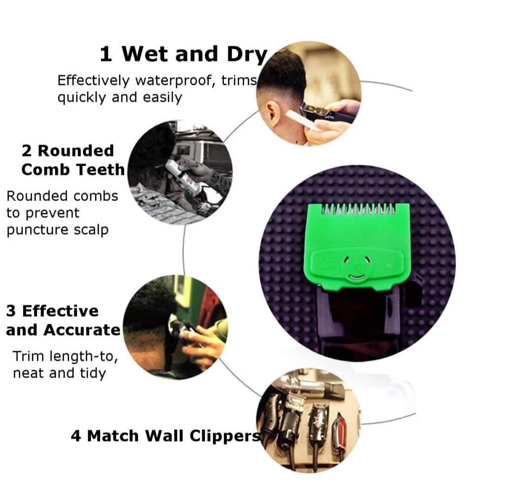 Multicolor Spectrum Magnetic Guards | BARBER JUNGLE