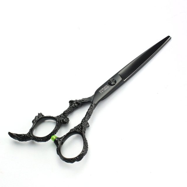 Black Superior Barber Shear | BARBER JUNGLE