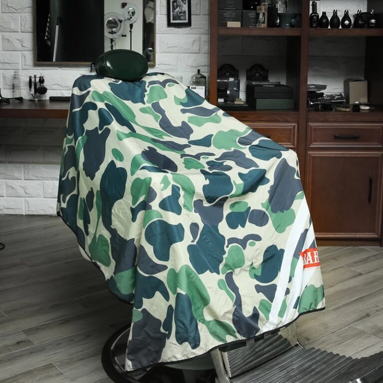 Barbershop Army Camo Cape | BARBER JUNGLE