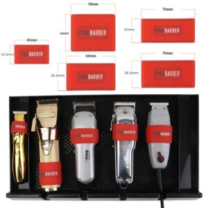 Red Clipper Grippers | BARBER JUNGLE