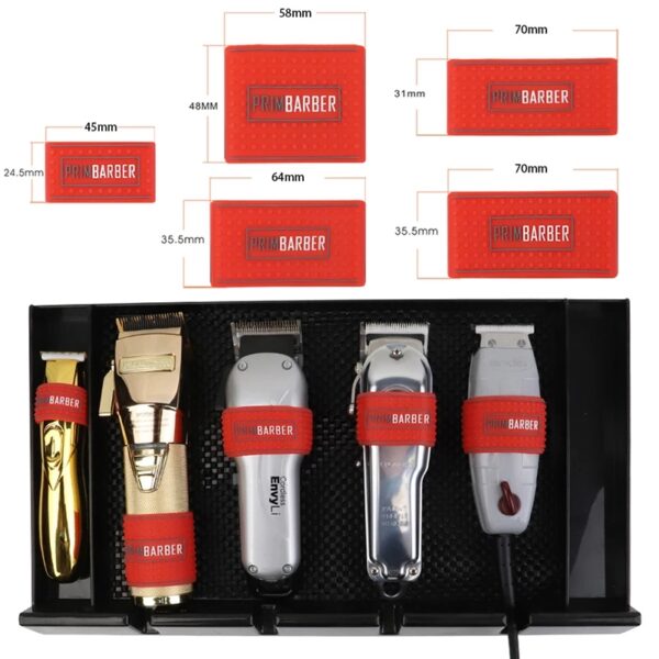 Red Clipper Grippers | BARBER JUNGLE