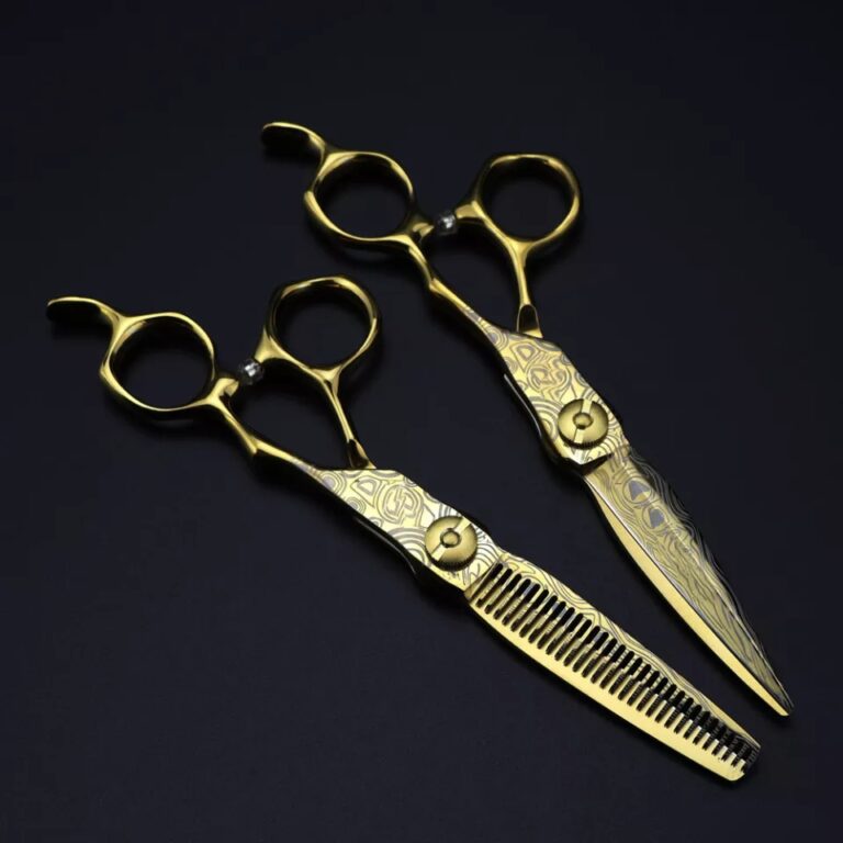 Gold Artist Shears | BARBER JUNGLE