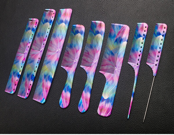 Colorful Combs 8pc | BARBER JUNGLE
