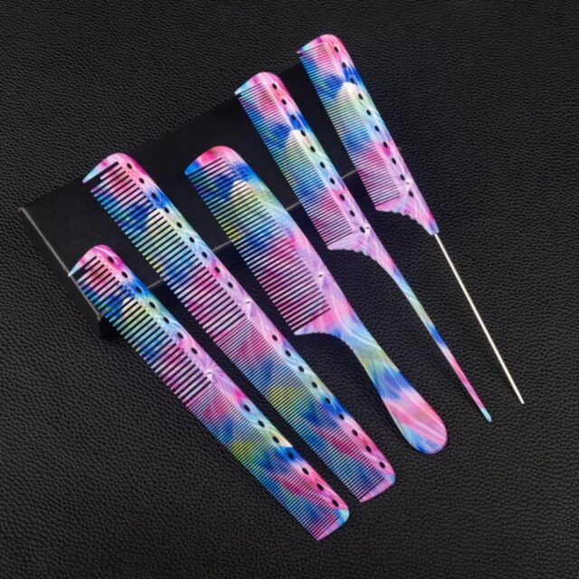 Colorful Combs 8pc | BARBER JUNGLE