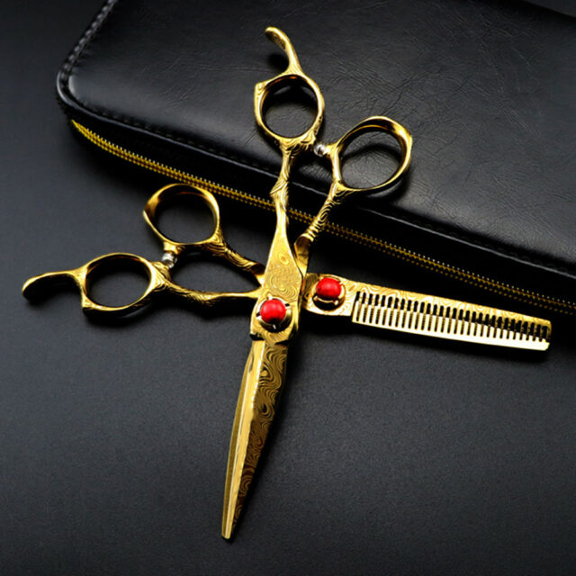 Gold Empire Shears | BARBER JUNGLE