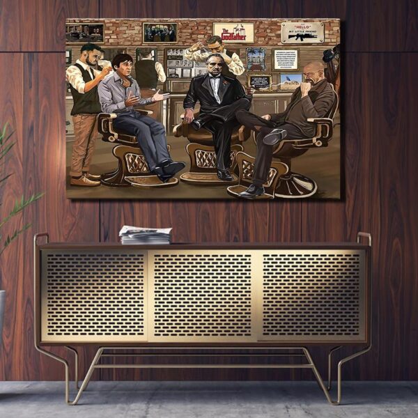 Kingpins Barber Canvas | BARBER JUNGLE