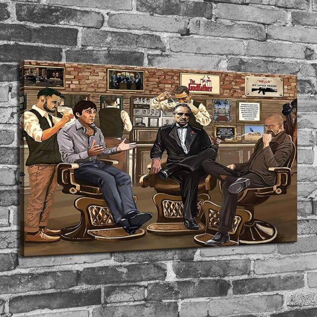 Kingpins Barber Canvas | BARBER JUNGLE