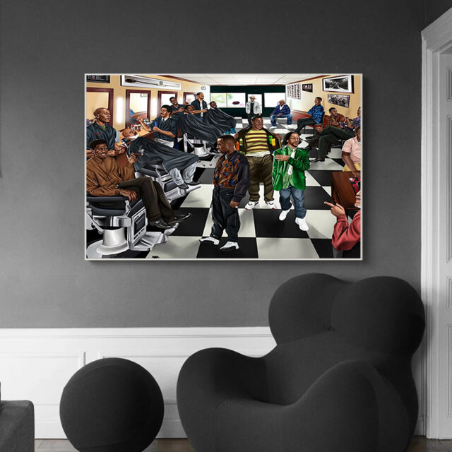 Comedy Barbershop Canvas | BARBER JUNGLE