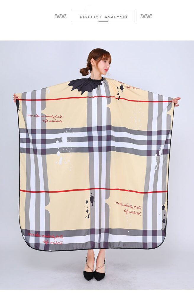 Striped Stylish Cape | BARBER JUNGLE