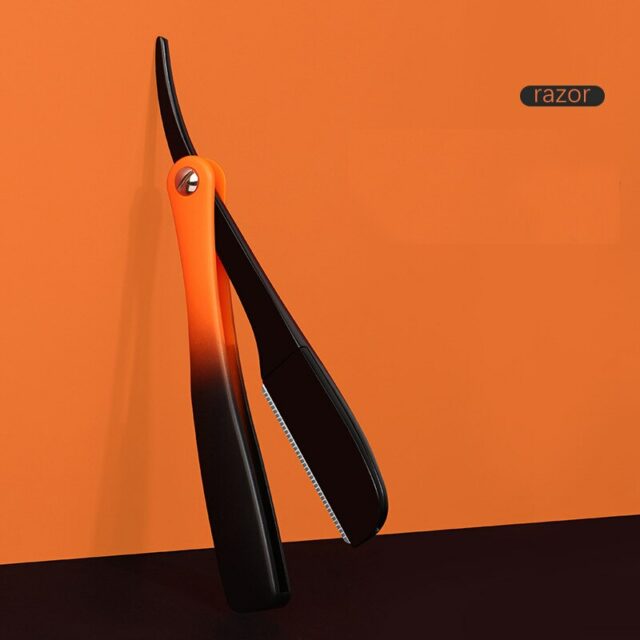 Orange Artist Razor | BARBER JUNGLE
