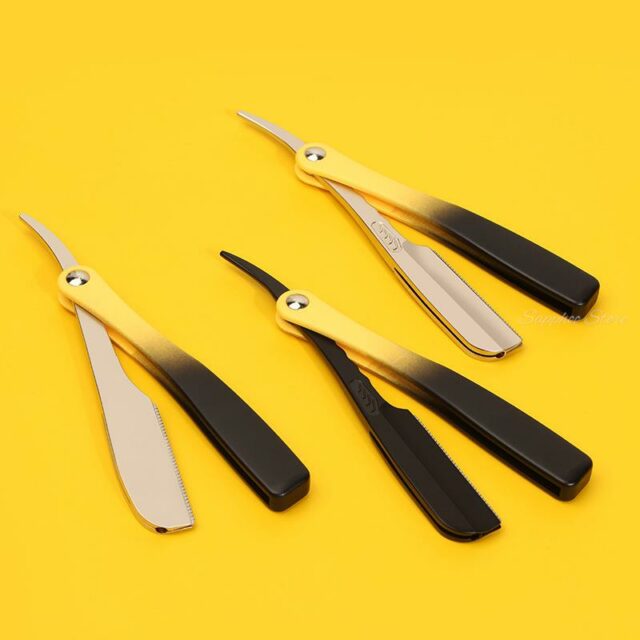 Yellow Artist Razor | BARBER JUNGLE