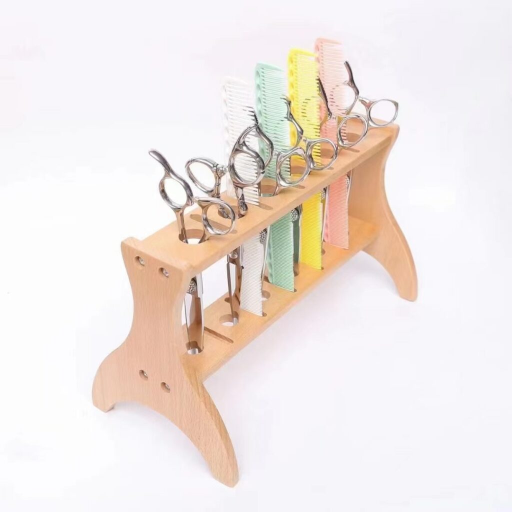 Wooden Barber Tool Organizer | BARBER JUNGLE