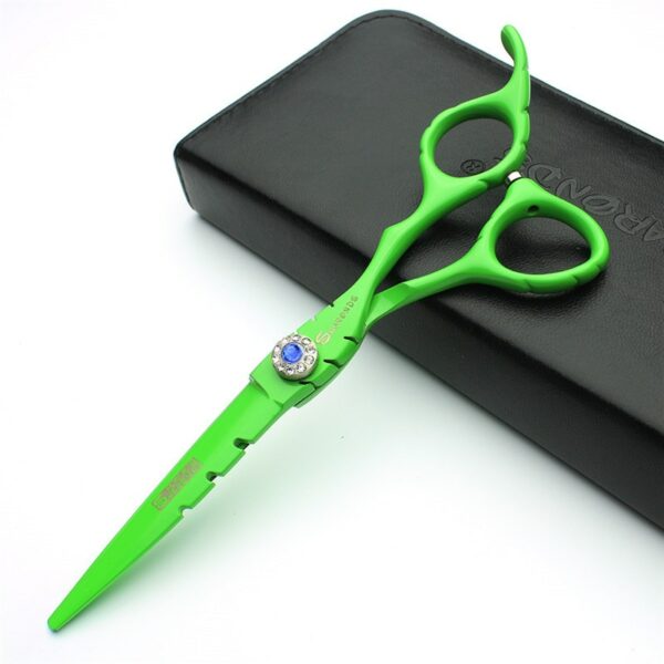 Lime Green Barber Shears | BARBER JUNGLE