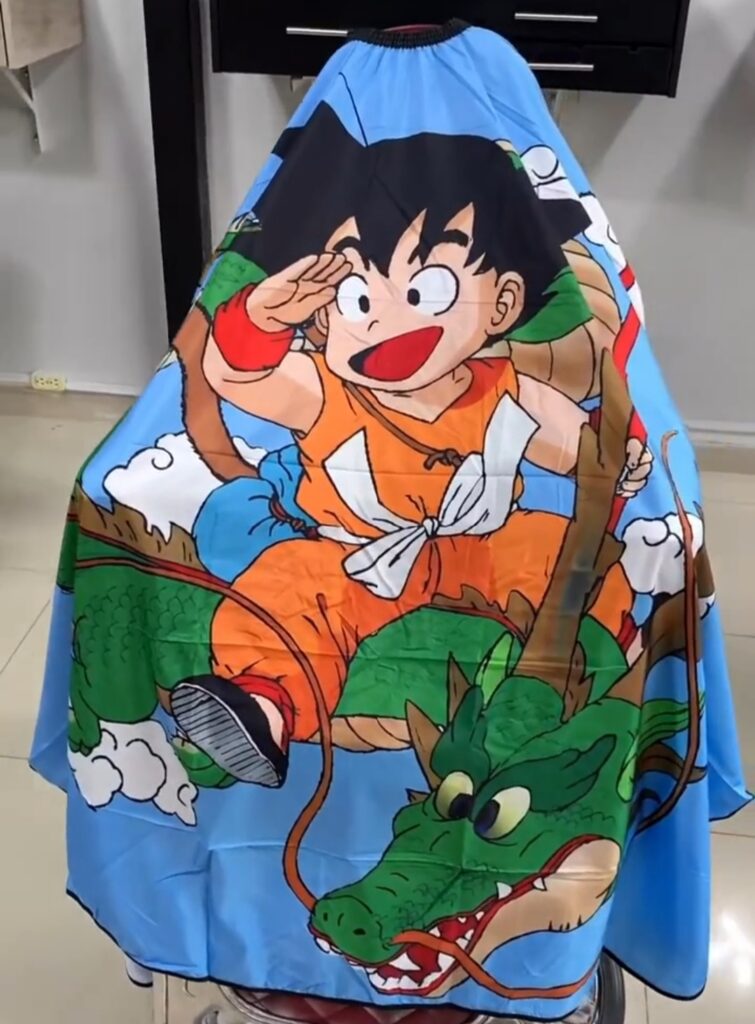 Dragon Ball Barber Cape | BARBER JUNGLE