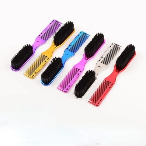 Colorful Barber Comb & Brush Combo | BARBER JUNGLE
