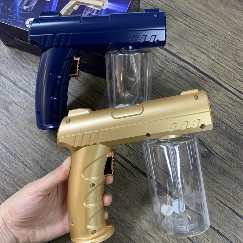 Gold Cordless Barber Aftershave Spray Gun | BARBER JUNGLE