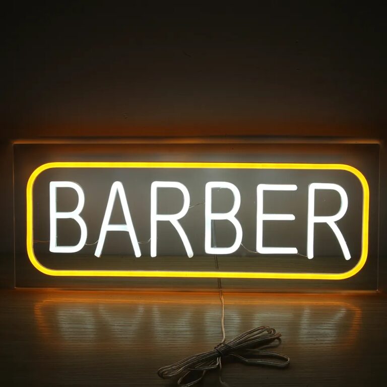 Barber Neon Light Sign | BARBER JUNGLE