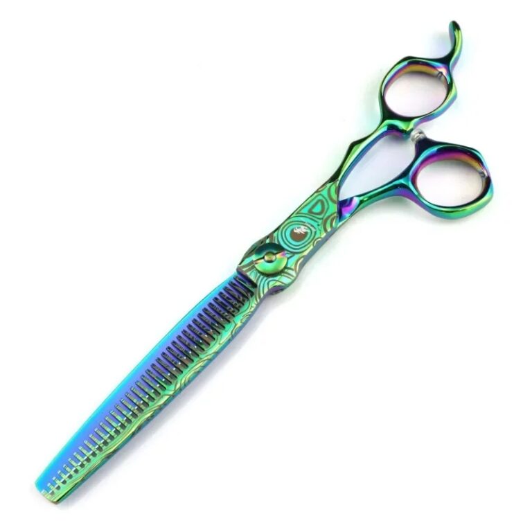 Green Artist Shears | BARBER JUNGLE