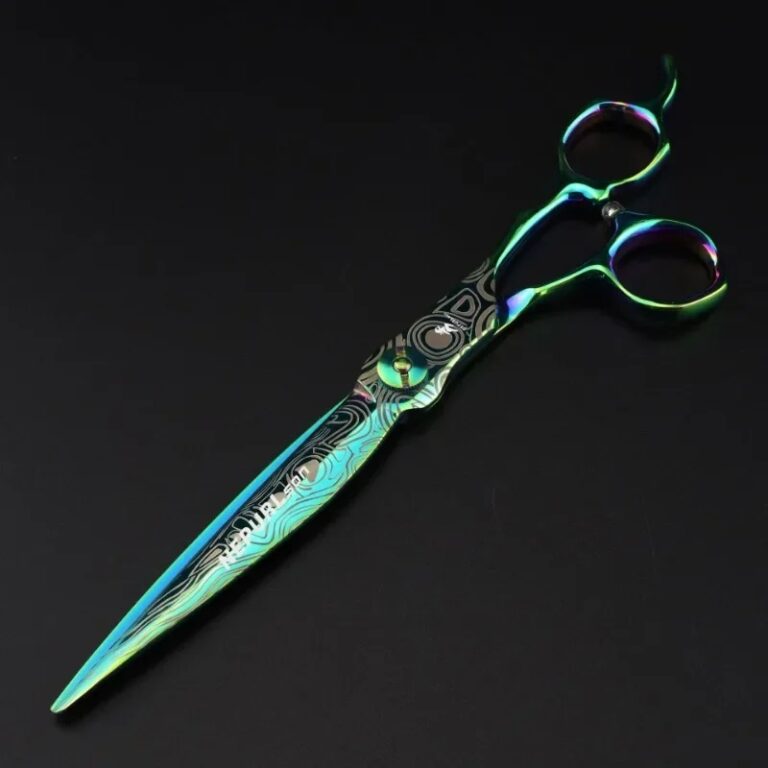 Green Artist Shears | BARBER JUNGLE