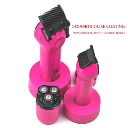 Limited Edition Hot Pink Hair Clipper Set | BARBER JUNGLE