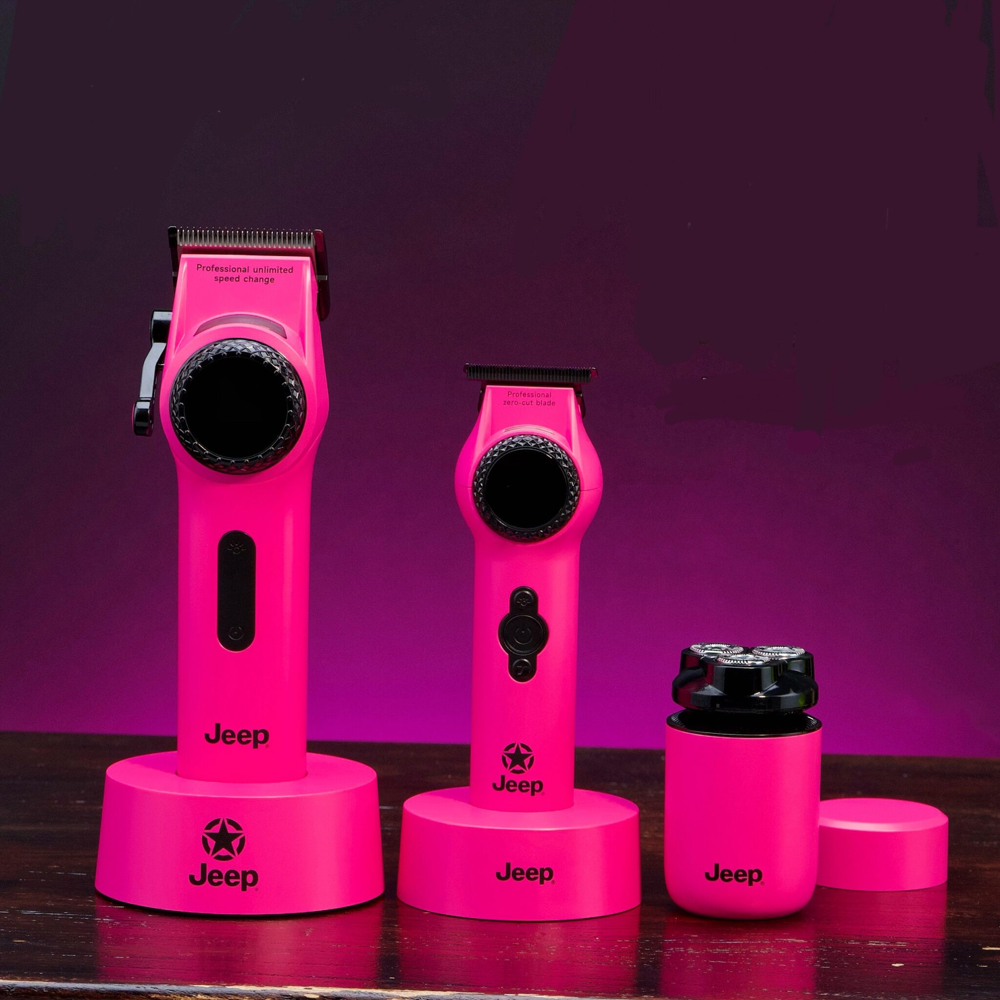 Limited Edition Hot Pink Hair Clipper Set | BARBER JUNGLE