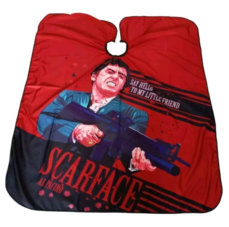 Scarface Barber Cape | BARBER JUNGLE